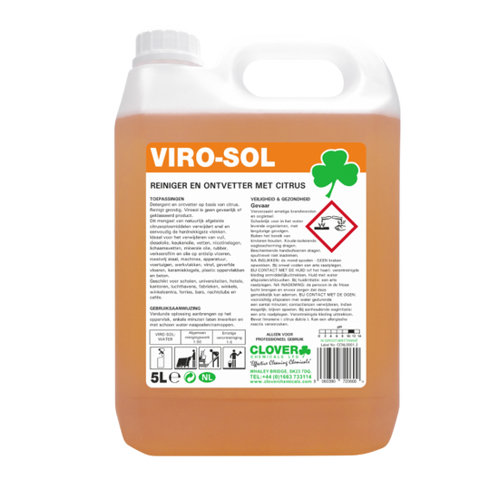 Clover Virosol Ontvetter 2 x 5 Liter